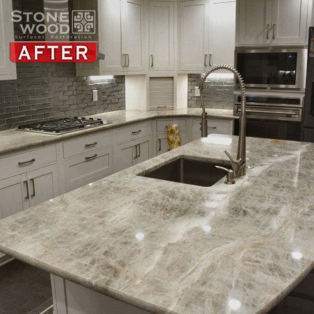 Quartzite | Surfaces Restauration | Stonewood | Houston